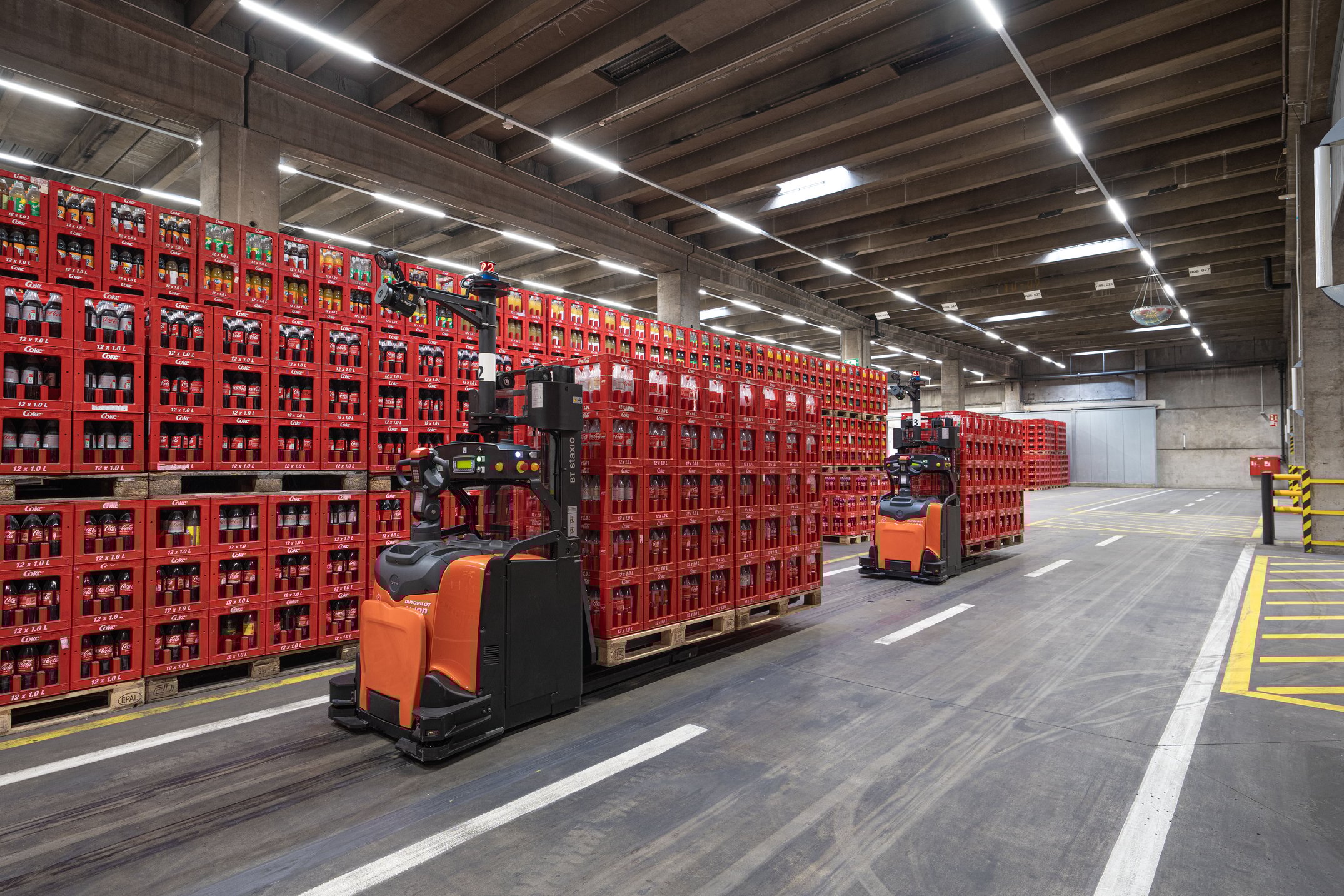 Coca-Cola Werk: FTS für Deutschlands größtes Getränkeunternehmen